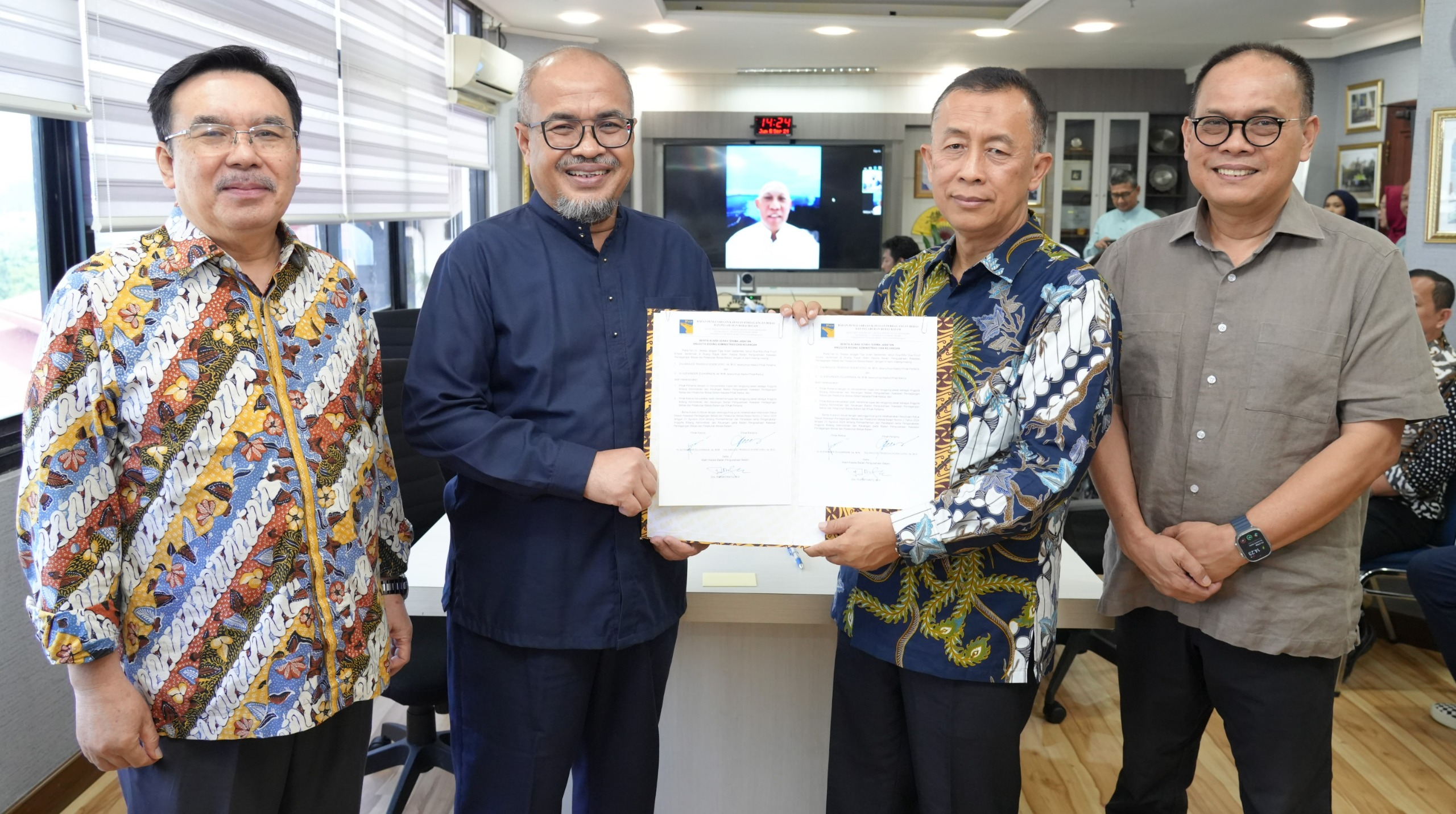 BP Batam Gelar Serah Terima Jabatan Anggota Deputi Bidang Administrasi ...